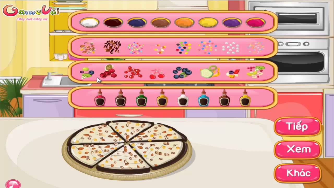Video Chơi game Pizza Socola - Game Vui - Game Vui